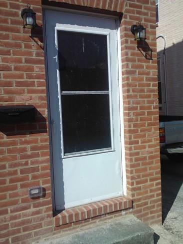 Removing Formstone and Building a Brick Facade Baltimore