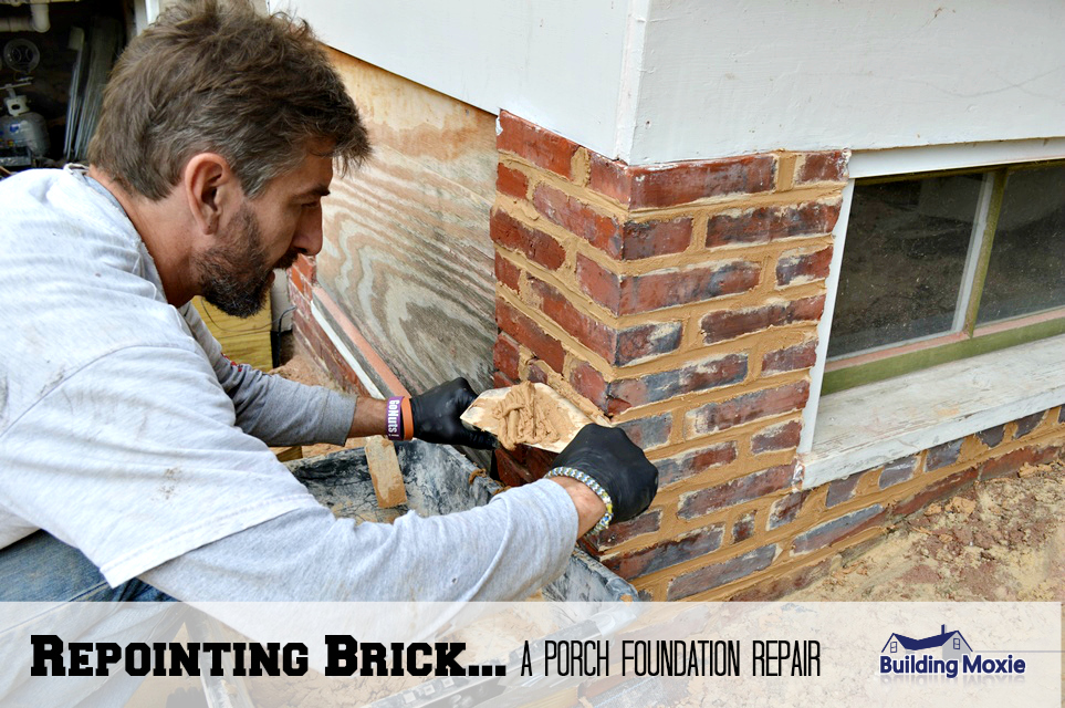Repairing and RePointing Brick || Foundation :: Building Moxie
