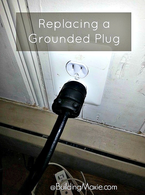 Replacing a Grounded Plug on a Space Heater || Building Moxie