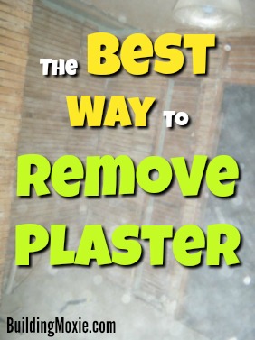 Best Way to Remove Plaster :: A Cut Out or Section Approach